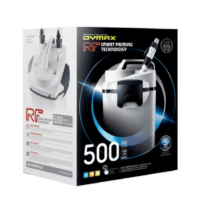 DYMAX RF CANISTER 500 (600L/H) FILTER – Aquarium Haven & Brisbane Discus